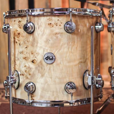 DW Collector's Maple SSC Mapa Burl Drum Set - 22,10,12,14,16 | Reverb