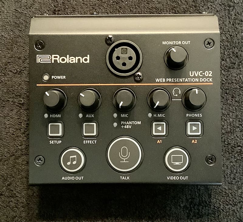 Roland UVC-02 Web Presentation Dock 2021 | Reverb