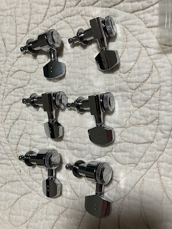 Graph Tech 3 per side ratio locking tuners 2024 - Chrome | Reverb