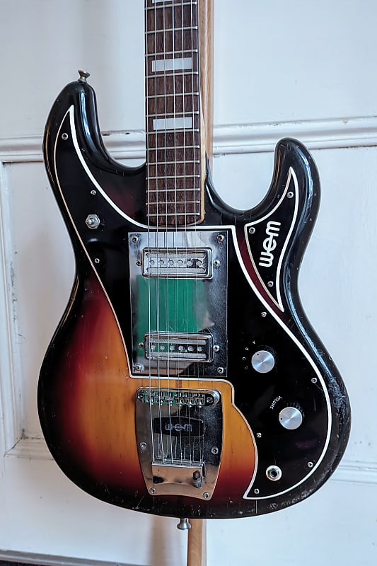 WEM Sapphire 2 Pickup Rare Vintage 1960s Guitar | Reverb