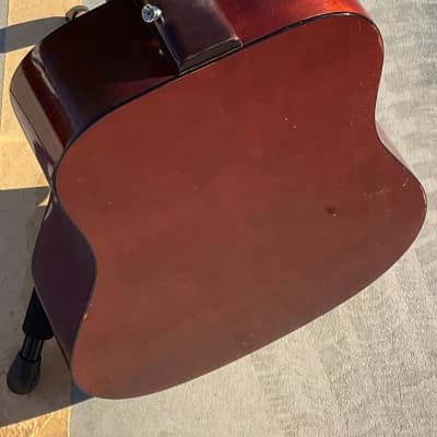 Guild D-25 1968 Mahogany Brown Hoboken USA | Reverb