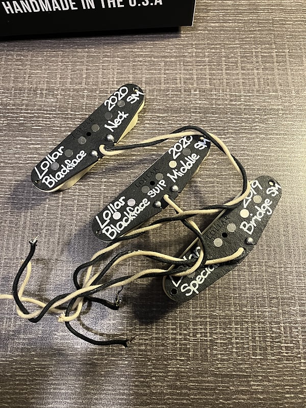 Lollar Dirty Blackface (64 Special) Strat Set 2020 - | Reverb