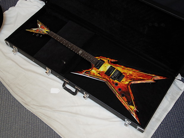 Dean Razorback Explosion LEFTY electric guitar new Dime | Reverb