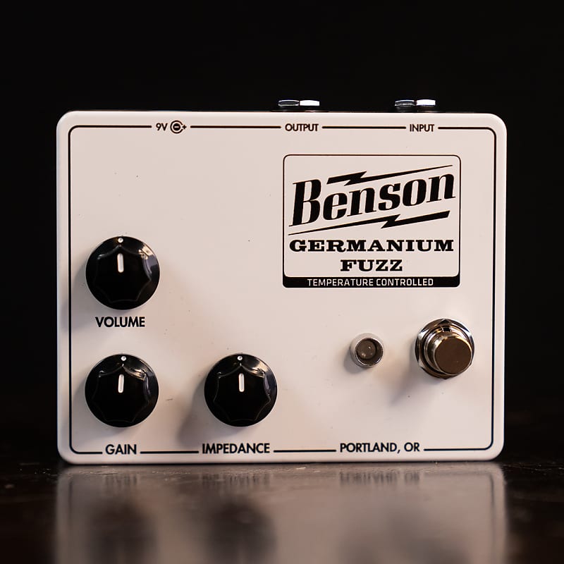 Benson Amps Germanium Fuzz Pedal - Solar White | Reverb