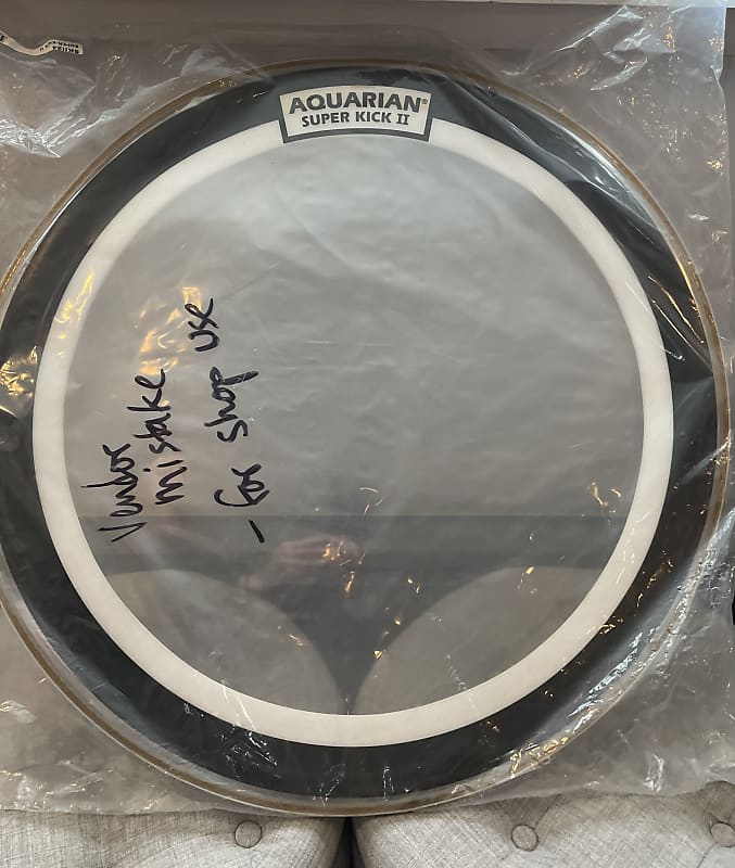 Aquarian SKII28-U 28" Super Kick II Bass Drum Head | Reverb
