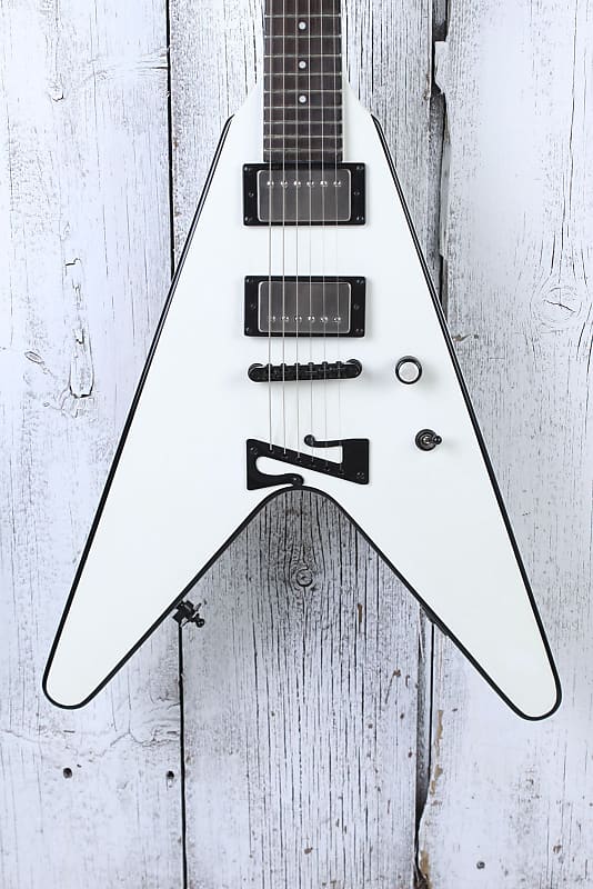 Sozo Z Series Flying V Electric Guitar Snow White w PRS | Reverb