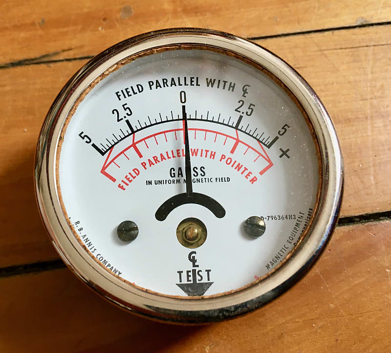 Annis Company Field Parallel Meter with Indicator | Reverb