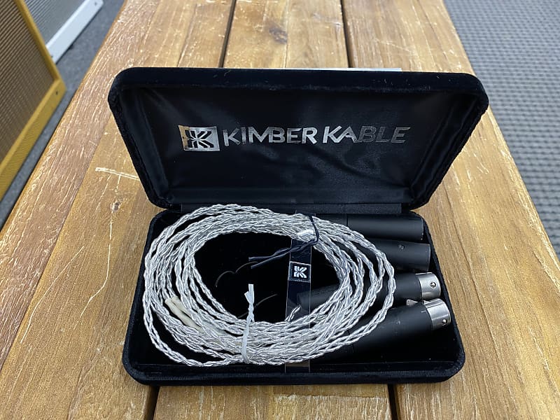 Kimber Kable KCTG balanced XLR interconnects, 1.5m pair | Reverb