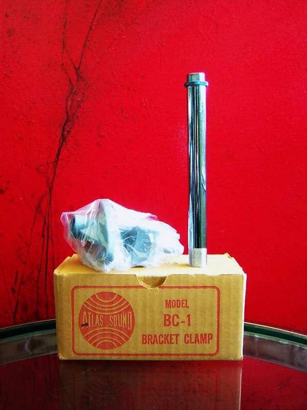 Vintage 1960's Atlas Sound BC-1 microphone desk stand / | Reverb