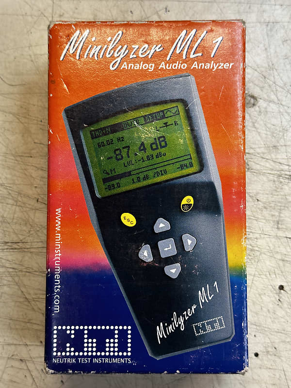 NTI Audio ML1 Minilyzer Handheld Audio Analyzer | Reverb