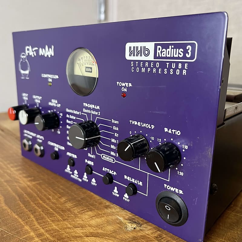 HHB Radius 3 Fatman Stereo Tube Compressor | Reverb