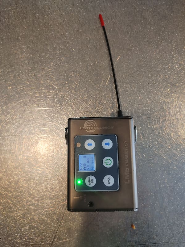 Lectrosonics LMB-B1 transmitter freq range 537.600-607.950 | Reverb