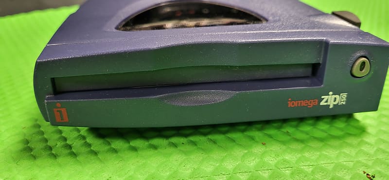 Iomega Zip 250 1990s - Navy blue | Reverb