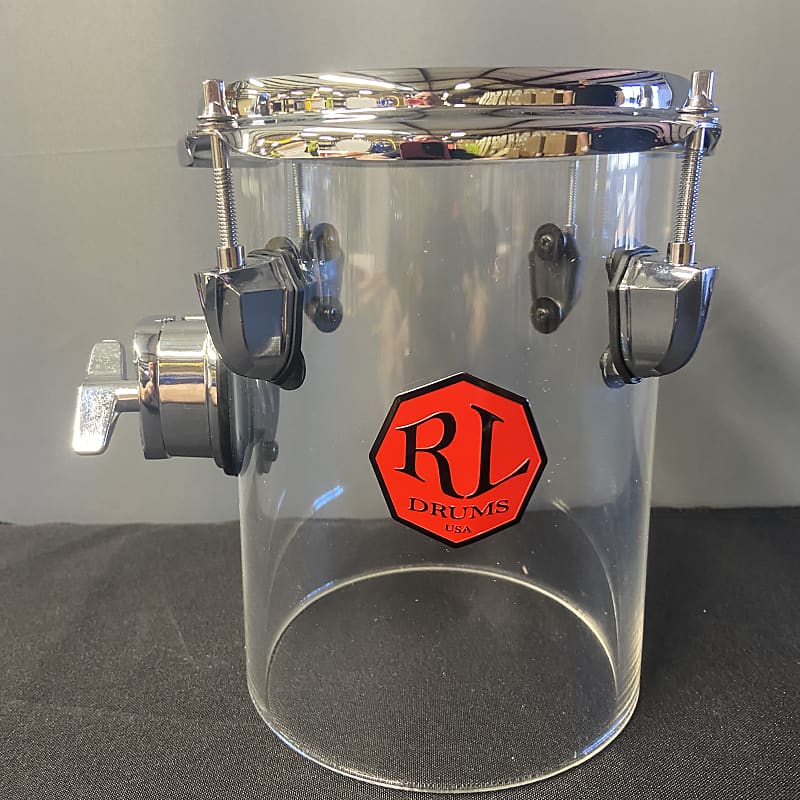 RL Drums 6"x8" Octoban 2024 - Clear acrylic | Reverb