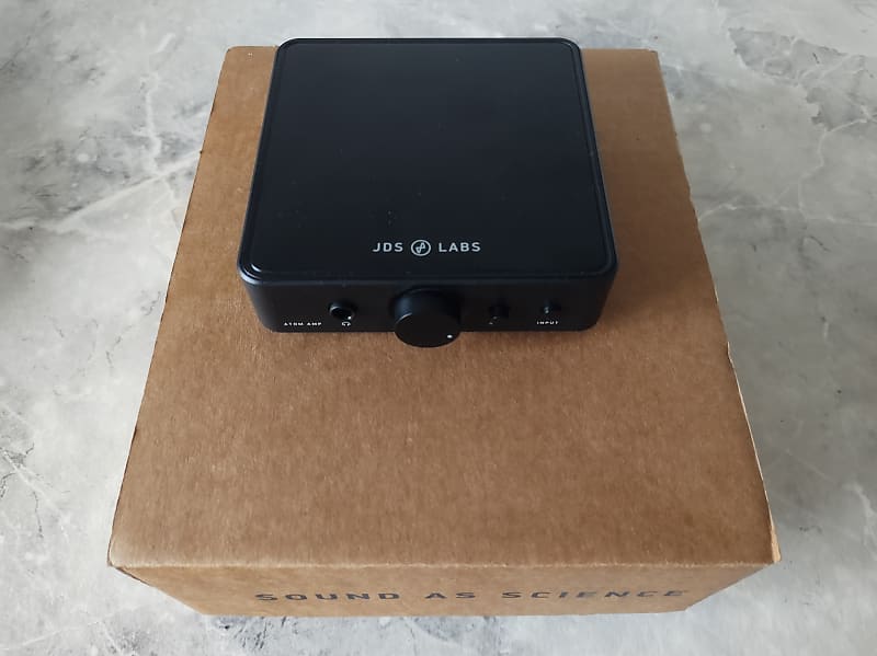 JDS LABS Atom Amp Headphone Amplifier 2020/2021 black | Reverb