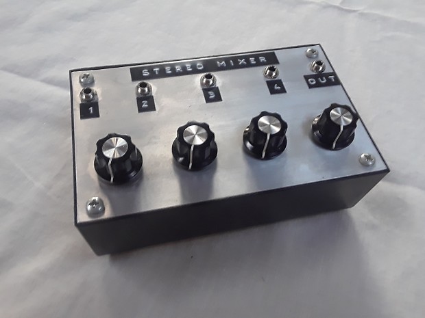 1/8 3.5mm Mini Stereo Mixer Passive Handmade. Good for volca | Reverb