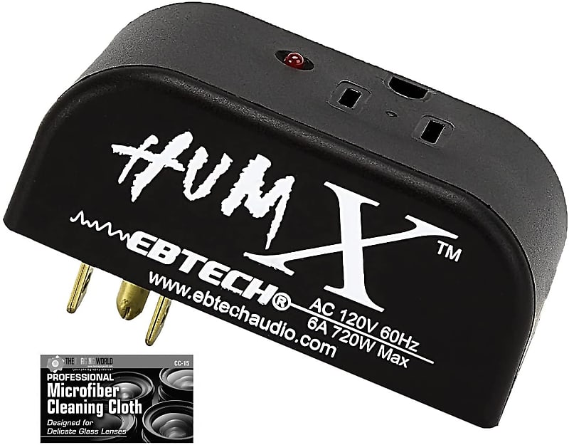 Ebtech Hum X AC Plug Ground Line Voltage Filter Hum | Reverb