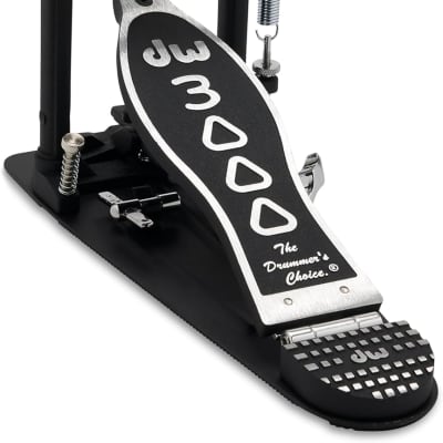 DW 3000 Series Single Bass Drum Kit Set Pedal - Dual-Chain | Reverb