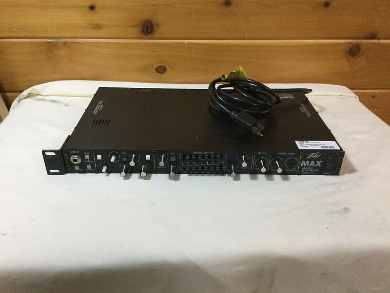 Peavey Max Bass Preamp Black | Reverb