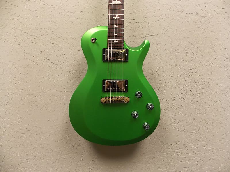 Demo PRS S2 Single Cut Standard Custom Color 2018 Lime Green | Reverb