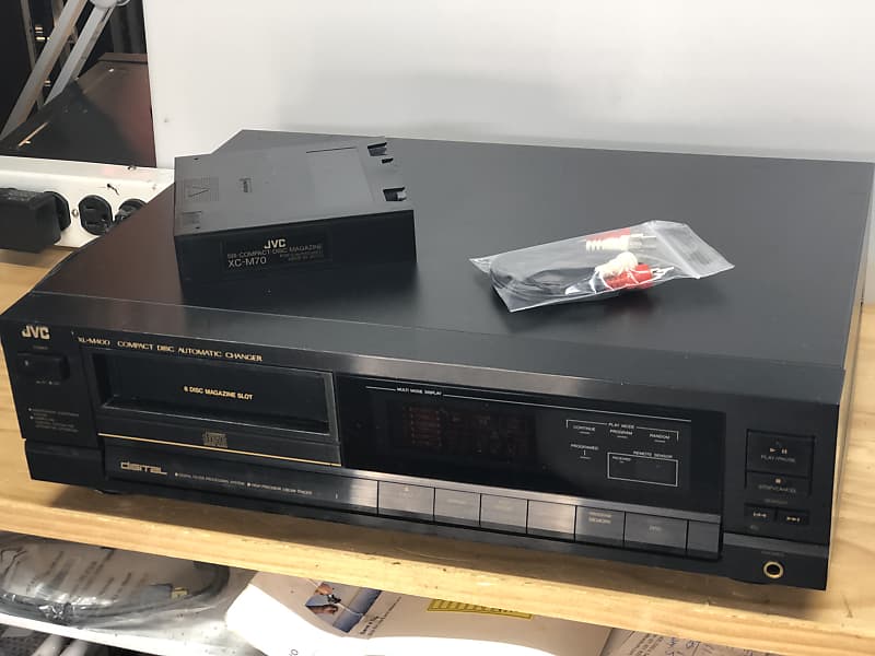 6 Disc JVC Audio Cartridge Style Changer Model XL-M400 - | Reverb
