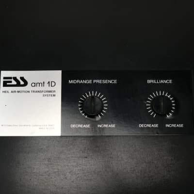 ESS AMT 1D Heil Air-Motion Transformer System Loud Speakers | Reverb