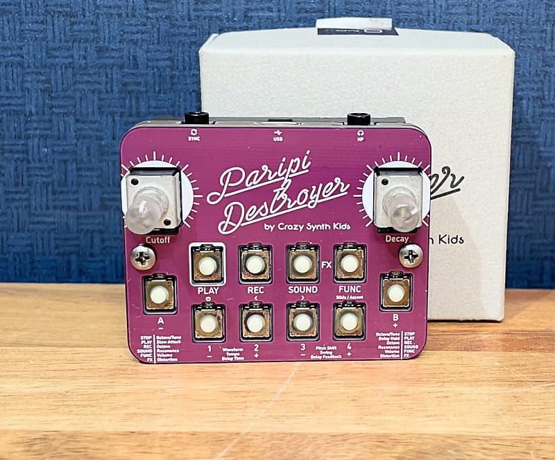 [Extremely Rare!] DigiLog Paripi Destroyer Nano Acid Bass | Reverb