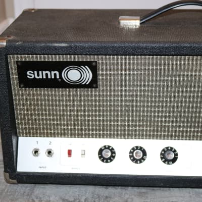 Vintage 1969 Sunn Sonaro Tube Amp Head | Reverb