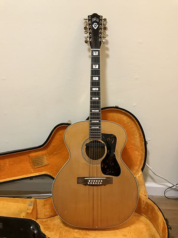 1969 Guild F-412 Blonde Vintage 12-String | Reverb