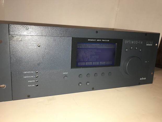 Orban Optimod 8200/U3S FM Broadcast Audio Processor | Reverb