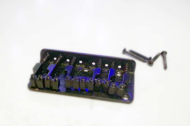 Standard Telecaster Top-mount Bridge Black | Reverb