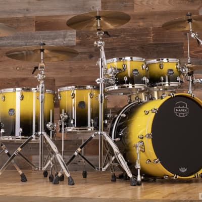 LUDWIG CLASSIC MAPLE OUTFITTER 6 PIECE DRUM KIT, AGED ONYX | Reverb UK