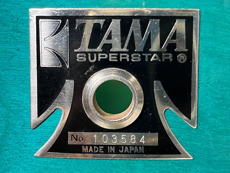 Vintage Tama 10 x 14 Superstar - Rare Aquamarine | Reverb