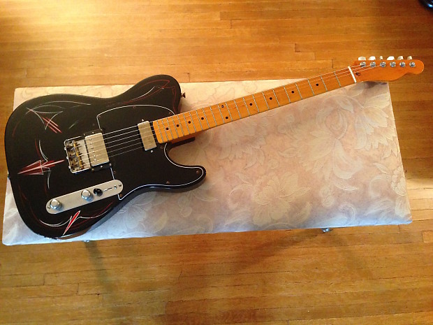 MJT Tele Telecaster, Relic Aged, Pinstripe, Seymour Duncan | Reverb