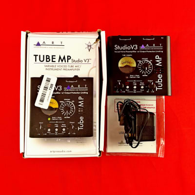 ART Tube MP Studio V3 Tube Microphone Preamp Bundle with Pro | Reverb