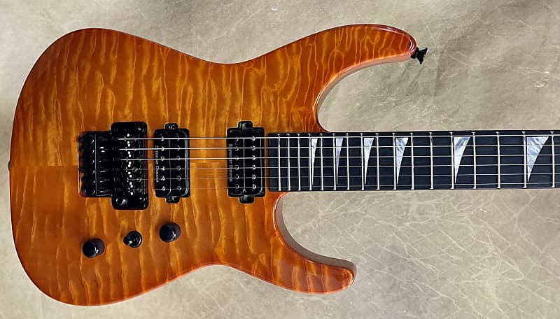 Jackson USA Custom Shop SL2HQ Soloist Trans Solar Guitar | Reverb