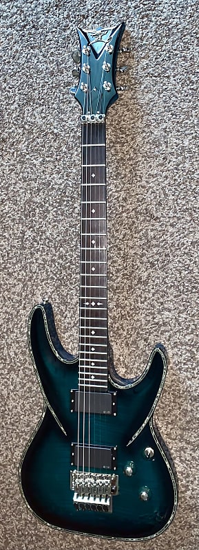 Dean DBZ Barchetta 6-String Electric Guitar, Floyd Rose, EMG | Reverb