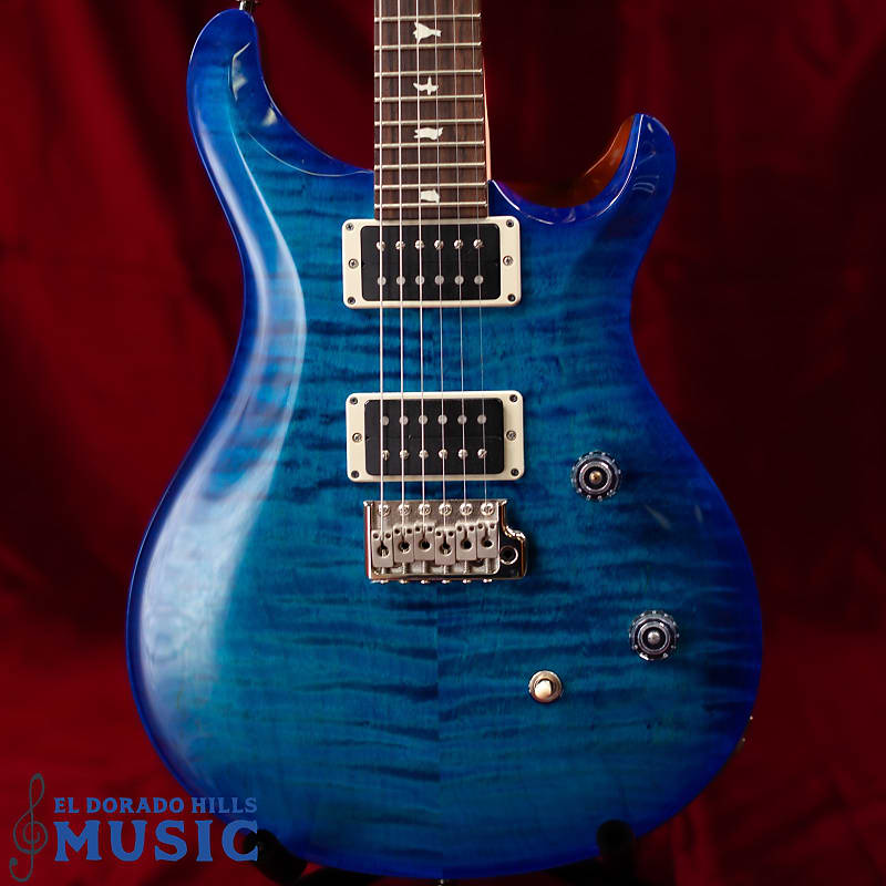 PRS CE24 Faded Blue Wrap/Natural Back Custom Color 2021 | Reverb