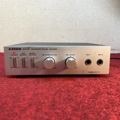 Azden SX-10 adjustable spring reverb mic mixer! Real | Reverb France