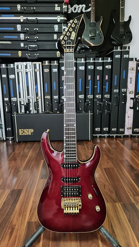 ESP Mirage Deluxe, Archtop, Flamed Maple, 100% original, ESP | Reverb