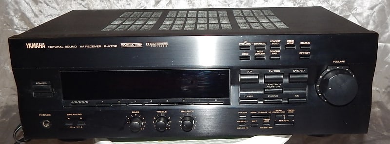 Yamaha R-V702 stereo receiver with phono input | Reverb