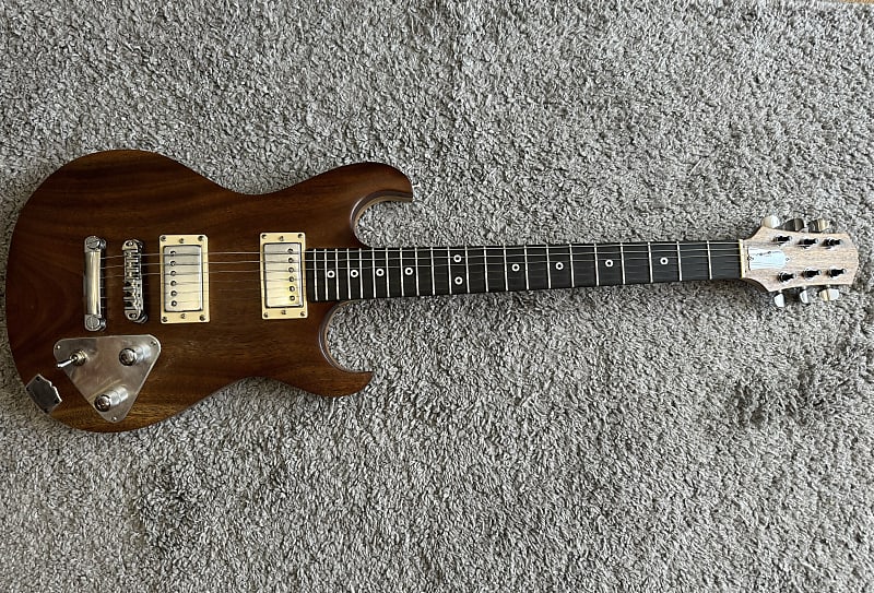 Custom Prestige Electric Guitar Neck through Like Thick body | Reverb