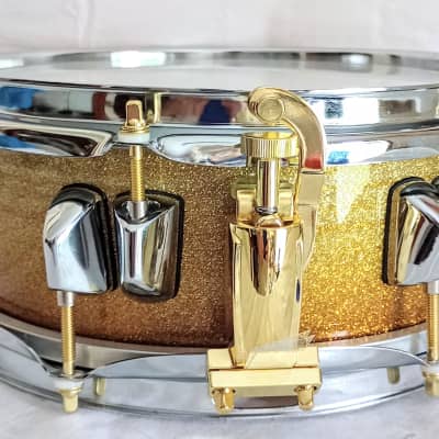 POPCORN SNARE DRUM (VIDEO) ARTISAN MODIFIED CUSTOM GOLDEN | Reverb