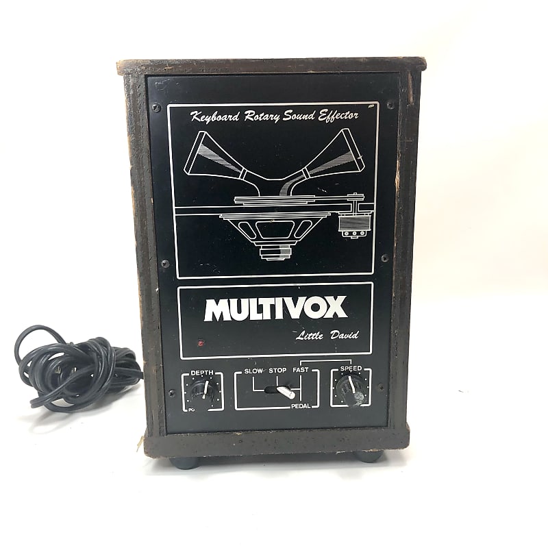 Vintage '70s Multivox LD-2 Little David Rotary Speaker | Reverb
