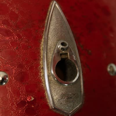 1960s Trixon Telstar Red Croco Drum Set | Reverb