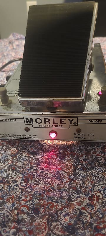 Morley PFL Pro Flanger 1976 - Chrome | Reverb