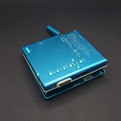 Working BLUE Sony MZ-E520 MD minidisc player mdlp unit only | Reverb