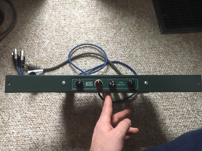 Vintage 1960's Altec 1566a Tube Microphone Preamp w/ | Reverb Canada