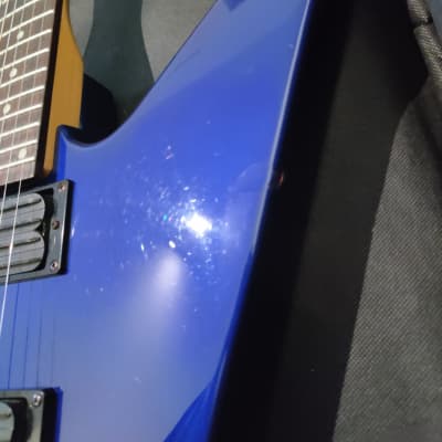 2008 Kramer Explorer Imperial S-404S Metallic Blue w/GIGBAG | Reverb