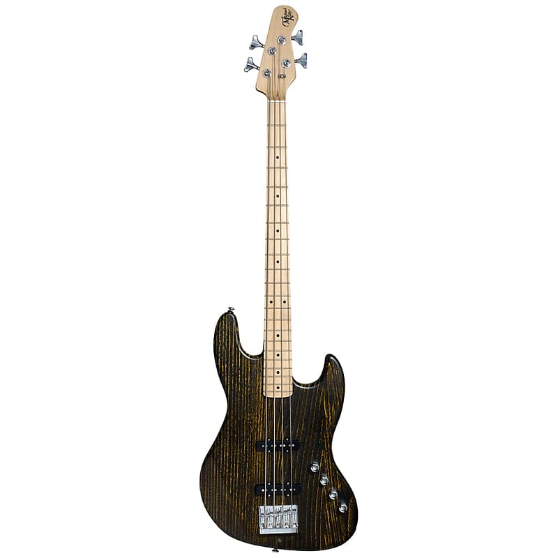 Michael Kelly Element 4 Electric Bass w/ Yellow Burst Finish | Reverb